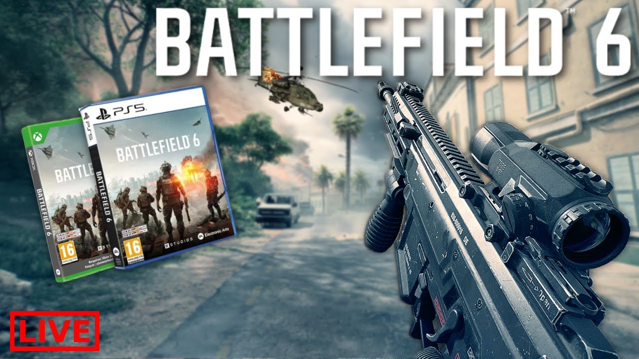 🔴LIVE - BATTLEFIELD 6 LAUNCH DAY - VERTICAL STREAM - YouTube