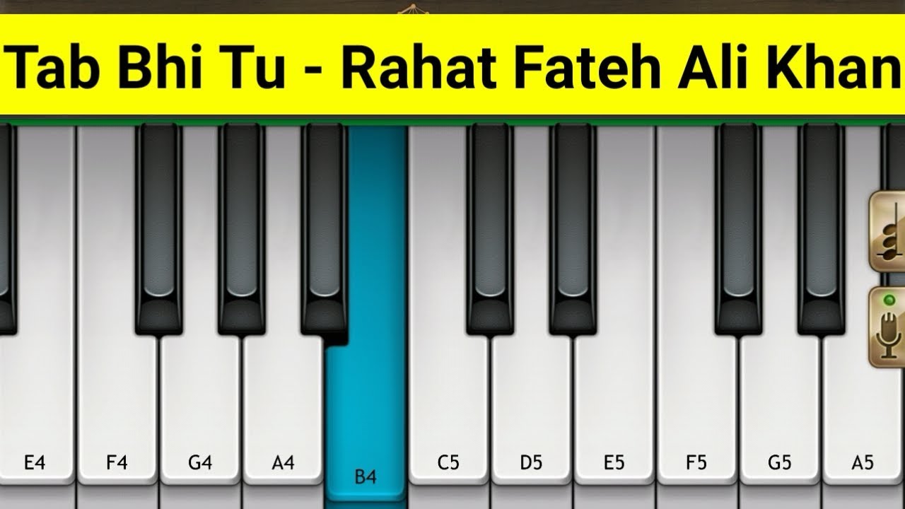 Tab Bhi Tu Piano - Rahat Fateh Ali Khan | Varun Dhawan - October | Mini ...