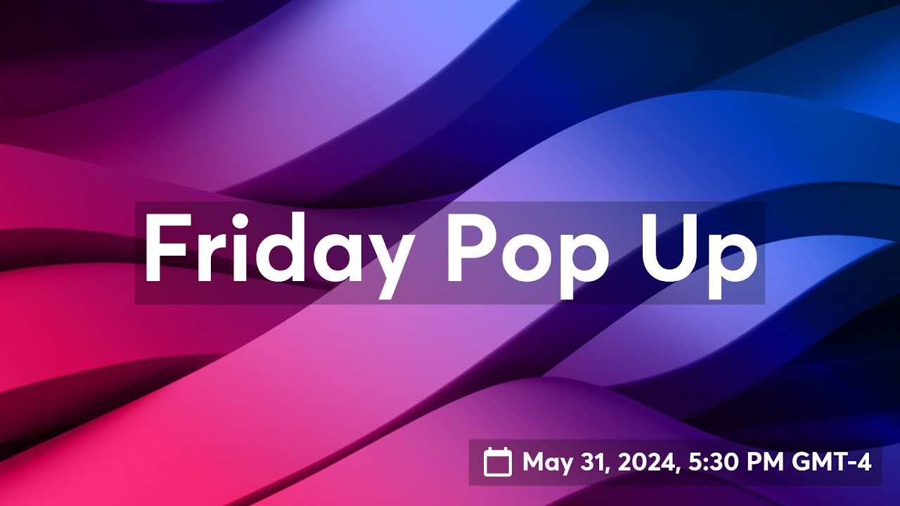 Friday Pop Up - YouTube