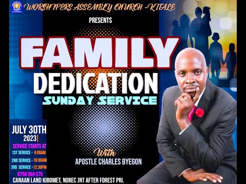 FAMILY DEDICATION SUNDAY 2ND SERVICE || 30TH JULY 2023 - YouTube
