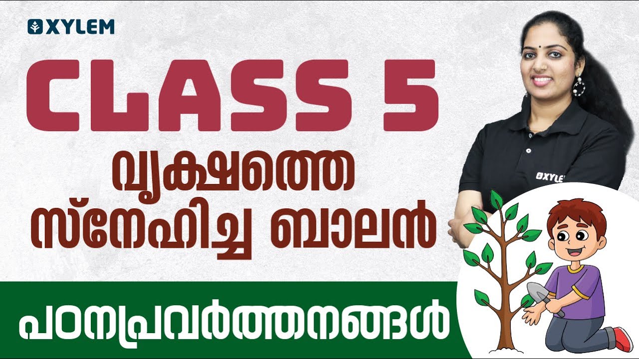 Class 5 | വൃക്ഷത്തെ സ്നേഹിച്ച ബാലൻ - പഠനപ്രവർത്തനങ്ങൾ | Xylem Class 5 ...