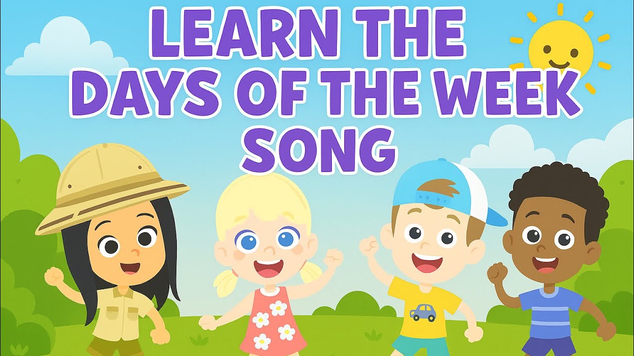 Learn the Days of the Week with Music and Dance |Monday to Sunday Song ...