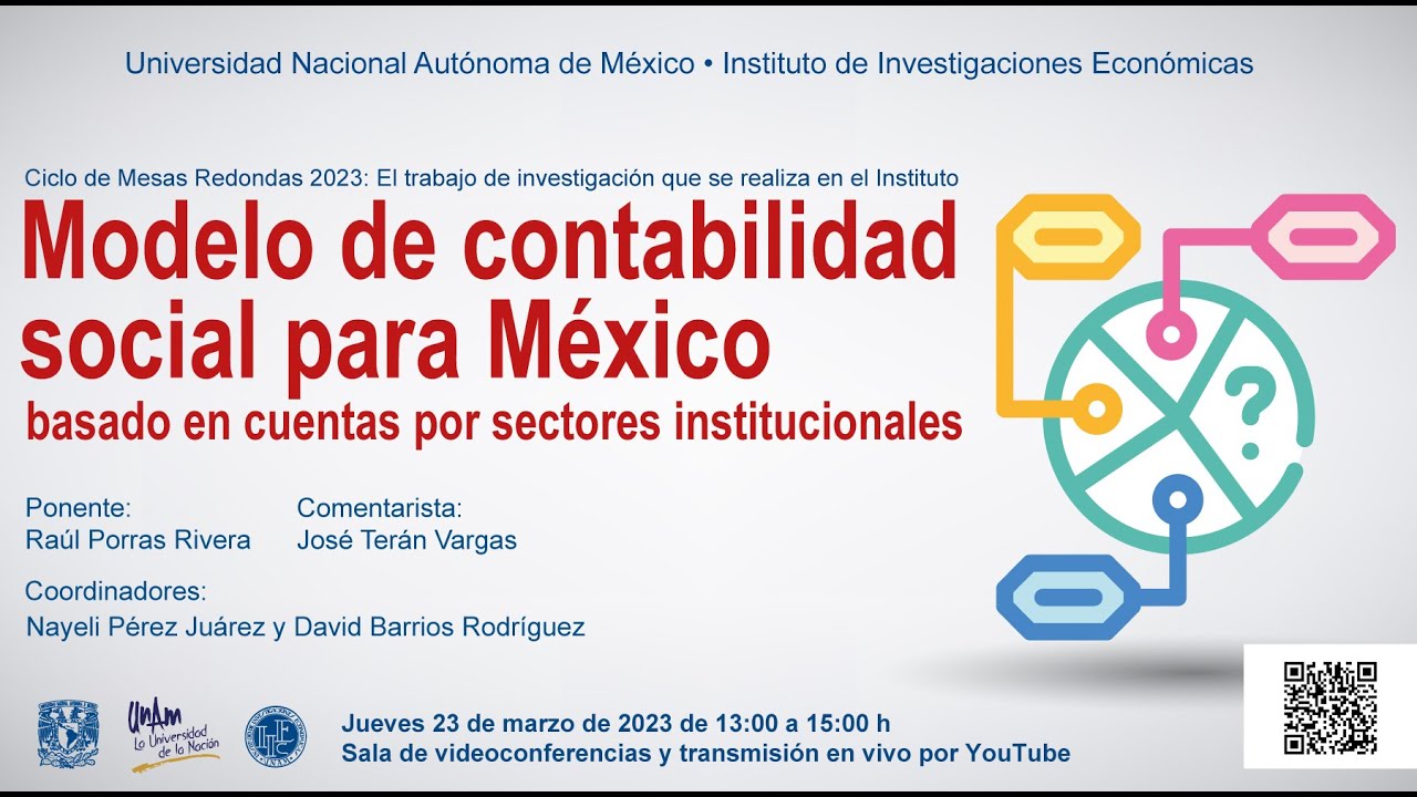 Conferencia:Modelo de contabilidad social para México basado en cuentas ...