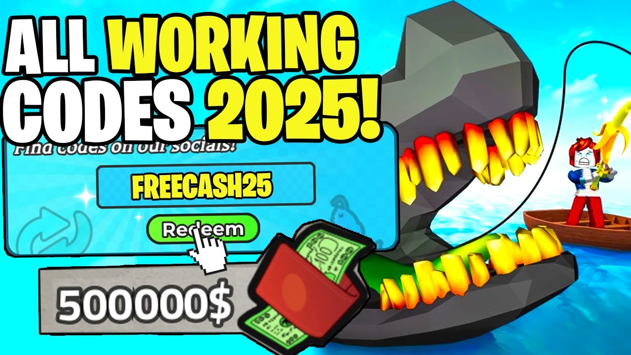 *NEW* ALL WORKING CODES FOR GO FISHING IN MARCH 2025! ROBLOX GO FISHING ...