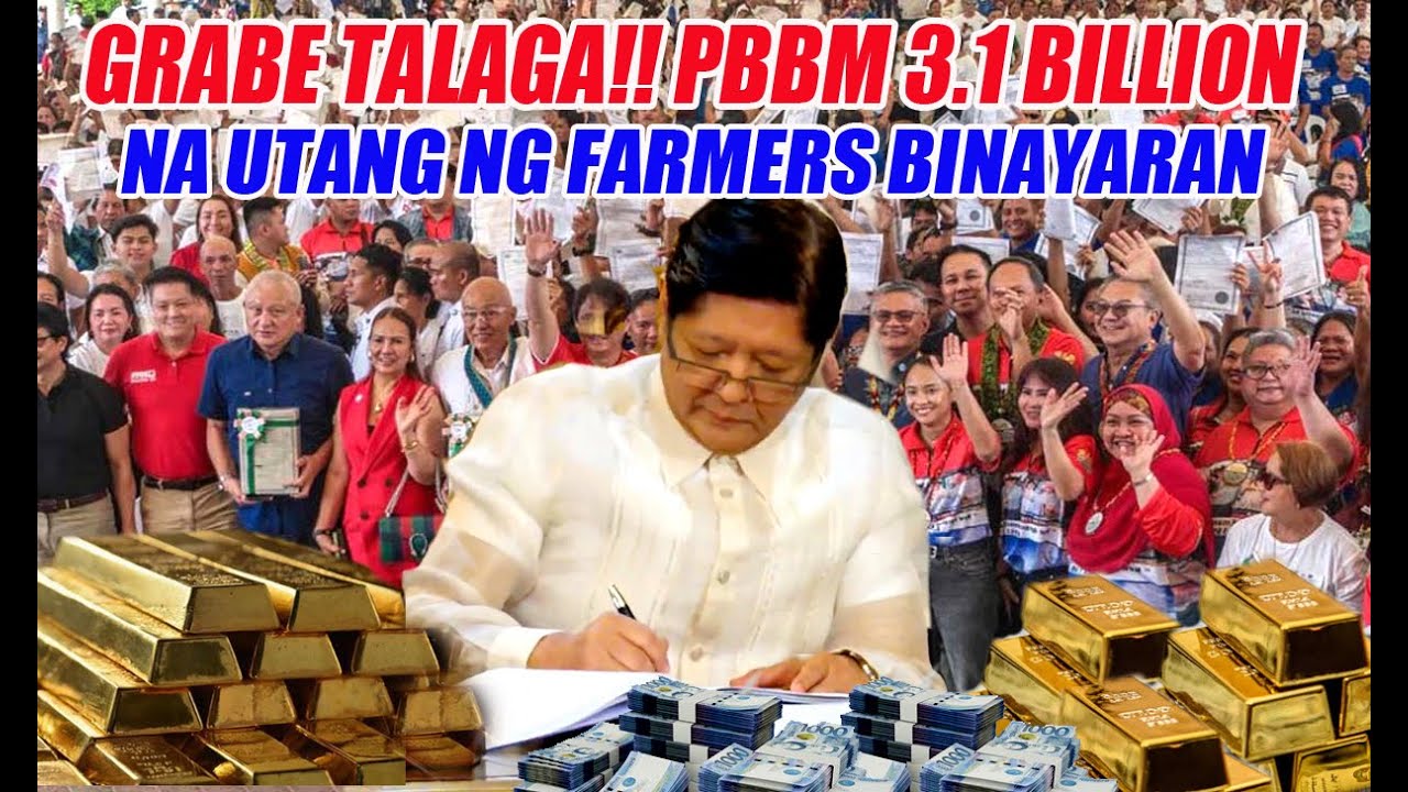 NAKU!! PATI PALA UTANG NG MGA MAGSASAKA SA PILIPINAS BINAYARAN NI PBBM ...