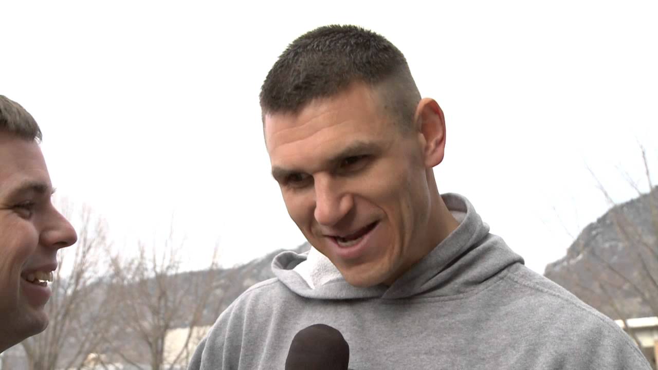 2013 BYU Spring Football - Kelly Poppinga - YouTube