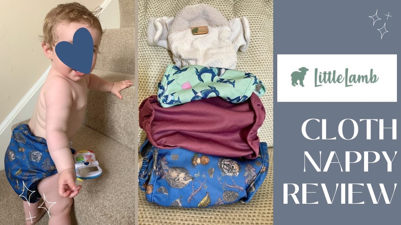 Little Lamb Two Part Nappies | Cloth Nappy Review - YouTube