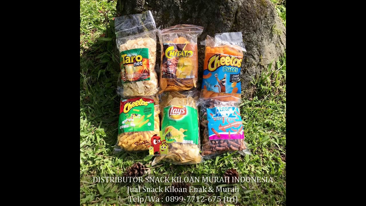 0899-7712-675 (tri) Distributor Jual Snack Kiloan Murah Indonesia - YouTube