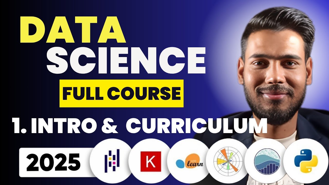 Lecture 1: Intro of Data Science | Data Science Full Course - YouTube