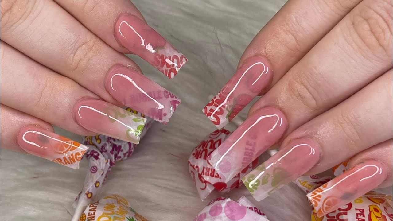 DUM-DUM Acrylic Nails Acrylic Nails for Beginners + encapsulation ...