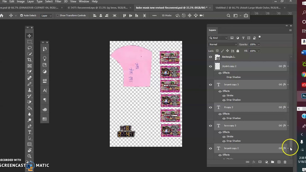 How to create a mask template or ANY template for sublimation using ...