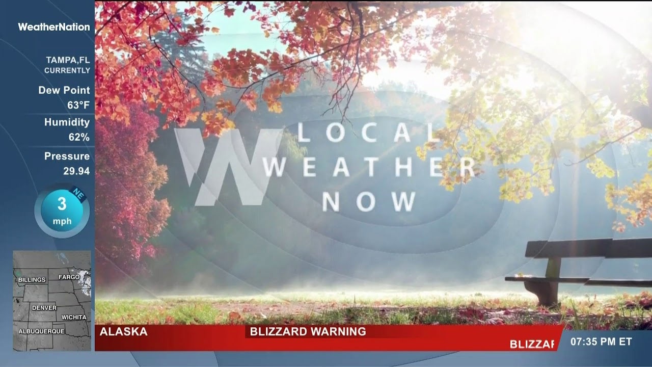 WeatherNation Local Weather Now November 2017 - YouTube
