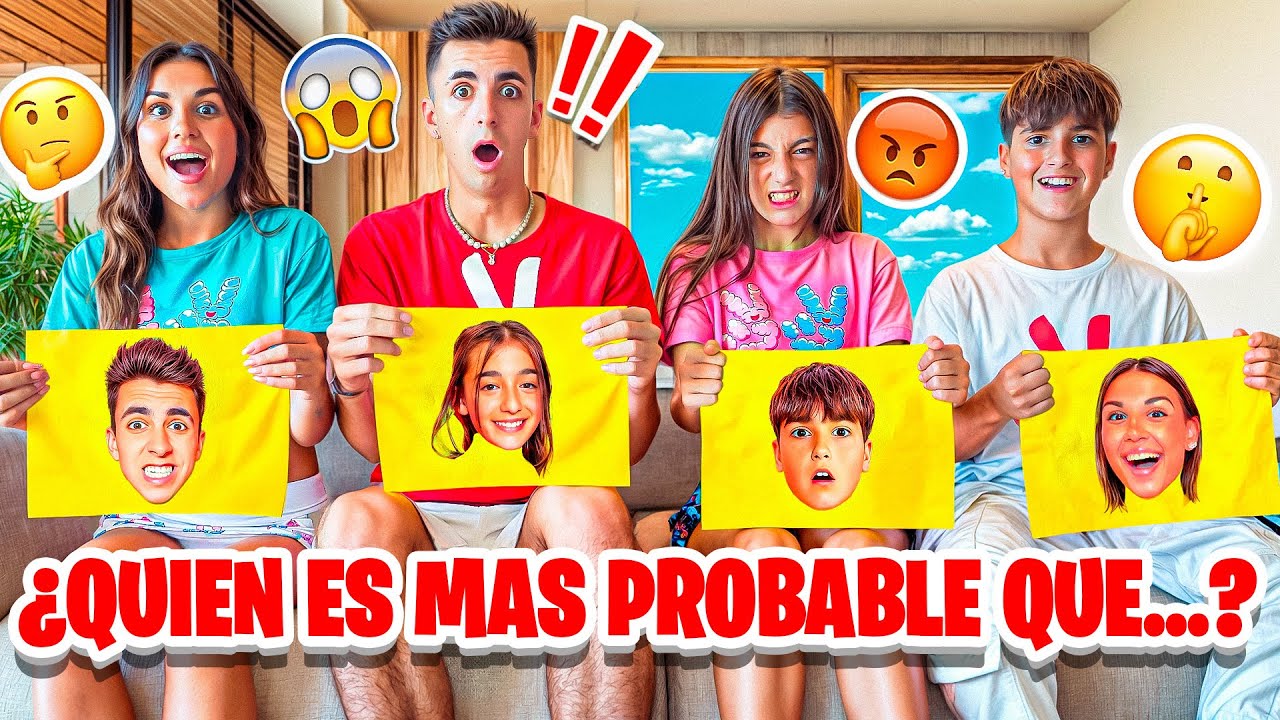 ¿QUIEN es mas PROBABLE QUE…?🤫*Demasiado Salseo!* - YouTube