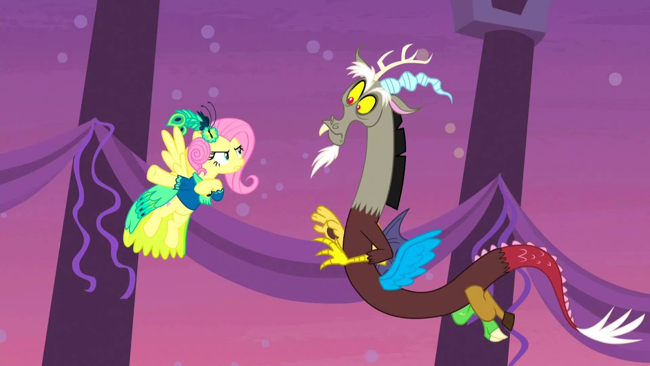 Fluttershy chama Discórdia de Tree Hugger - YouTube