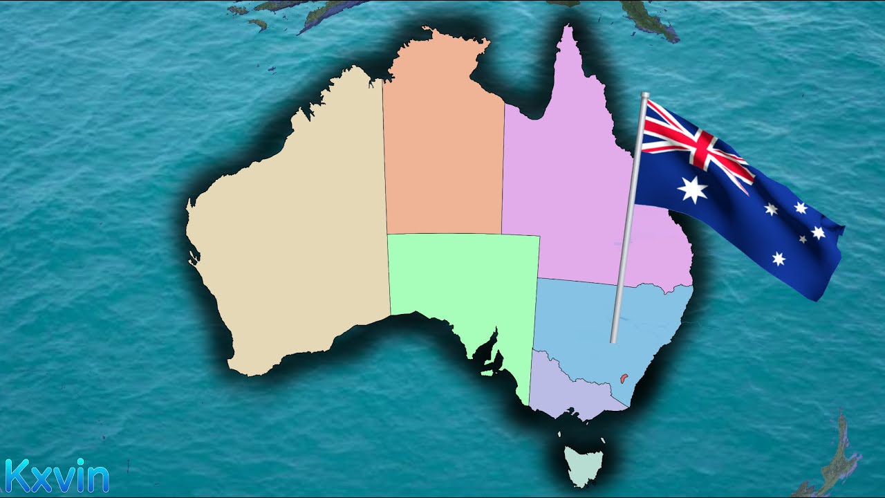 Australia - Geography, States & Territories | Fan Song by Kxvin - YouTube