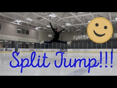 How To Do A Split Jump In Figure Skating!!!! - YouTube