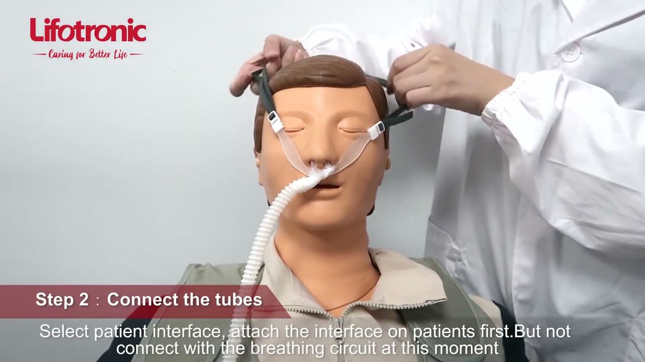 Lifotronic Hi 800 High Flow Humidification System HFNC - YouTube