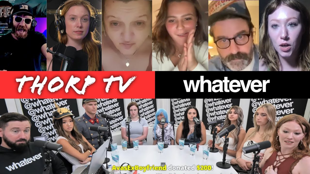 Grace Thorp vs Ava tha G - WHATEVER Podcast Ft. JustPearlyThings ...