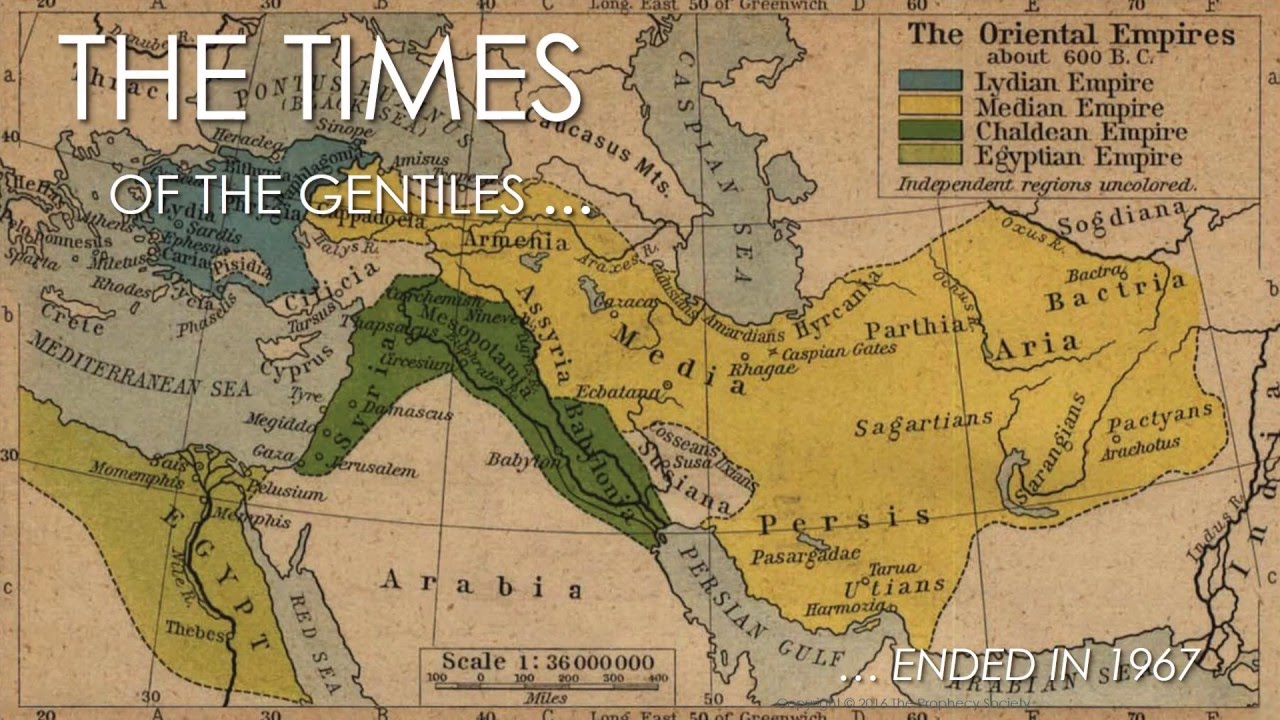 The Times of the Gentiles Ended in 1967 - YouTube