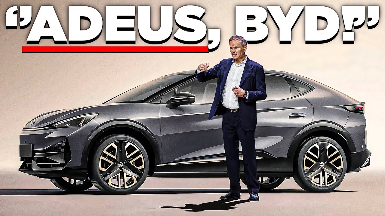 BYD vs VW: VOLKSWAGEN LANÇA SEU NOVO SUV ELÉTRICO COUPÉ PRA COMPETIR NO ...