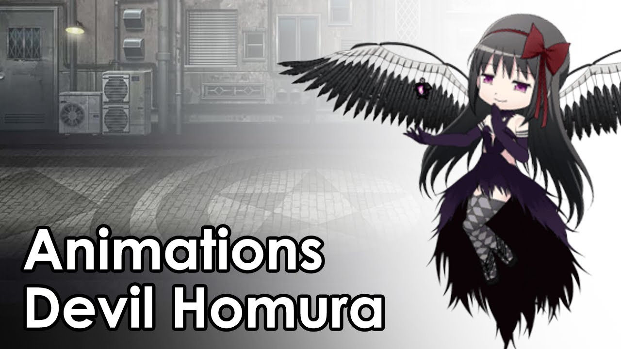 Devil Homura - Battle Animations - YouTube