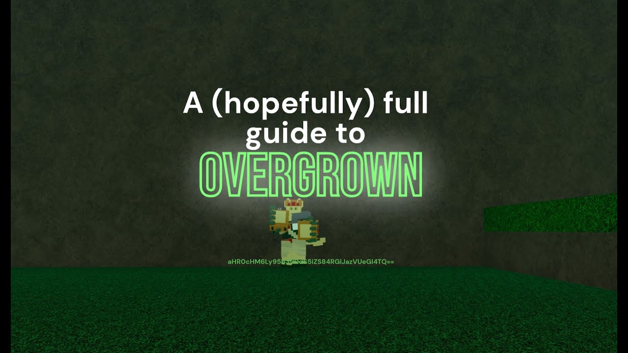Everything you need to know about Overgrown Forest - YouTube