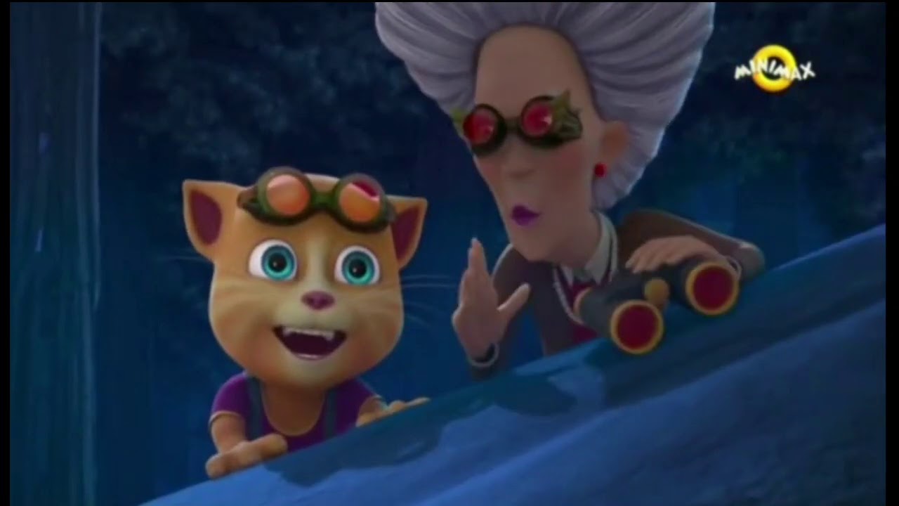 Talking Tom și Prietenii Săi - Vantrex cea care vânează monștri (Sezonul 4 Episodul 13) - YouTube