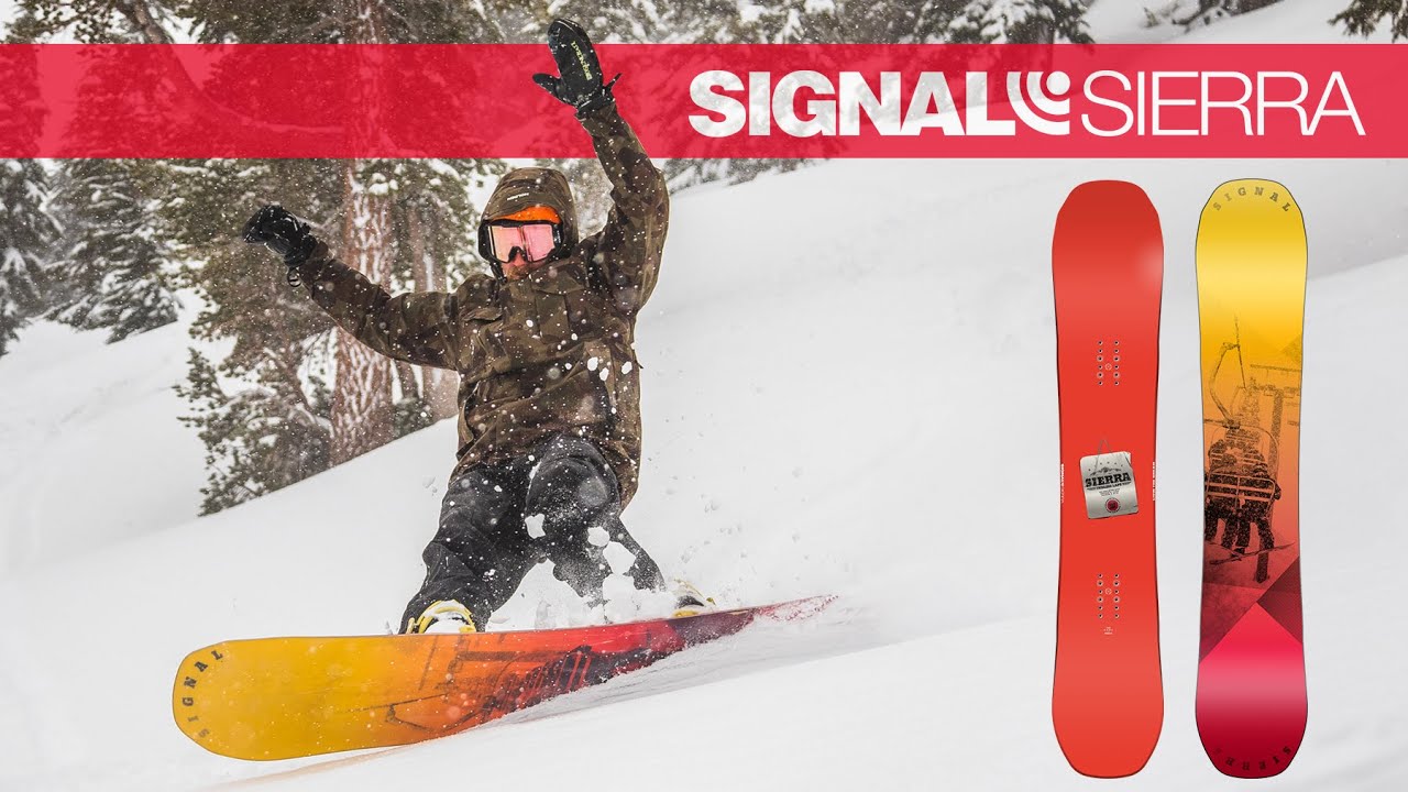 SIGNAL SNOWBOARDS SIERRA 2020 - YouTube