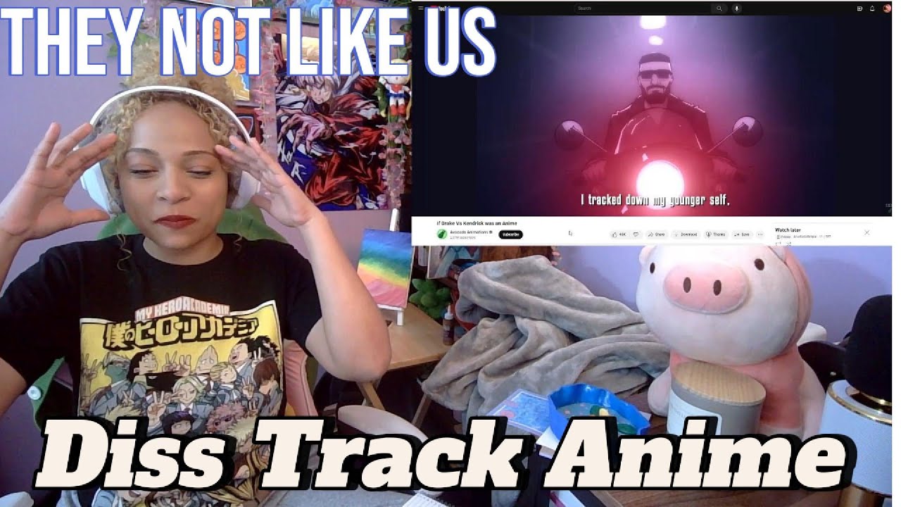 They Not Like Us + Diss Track Anime | React - YouTube