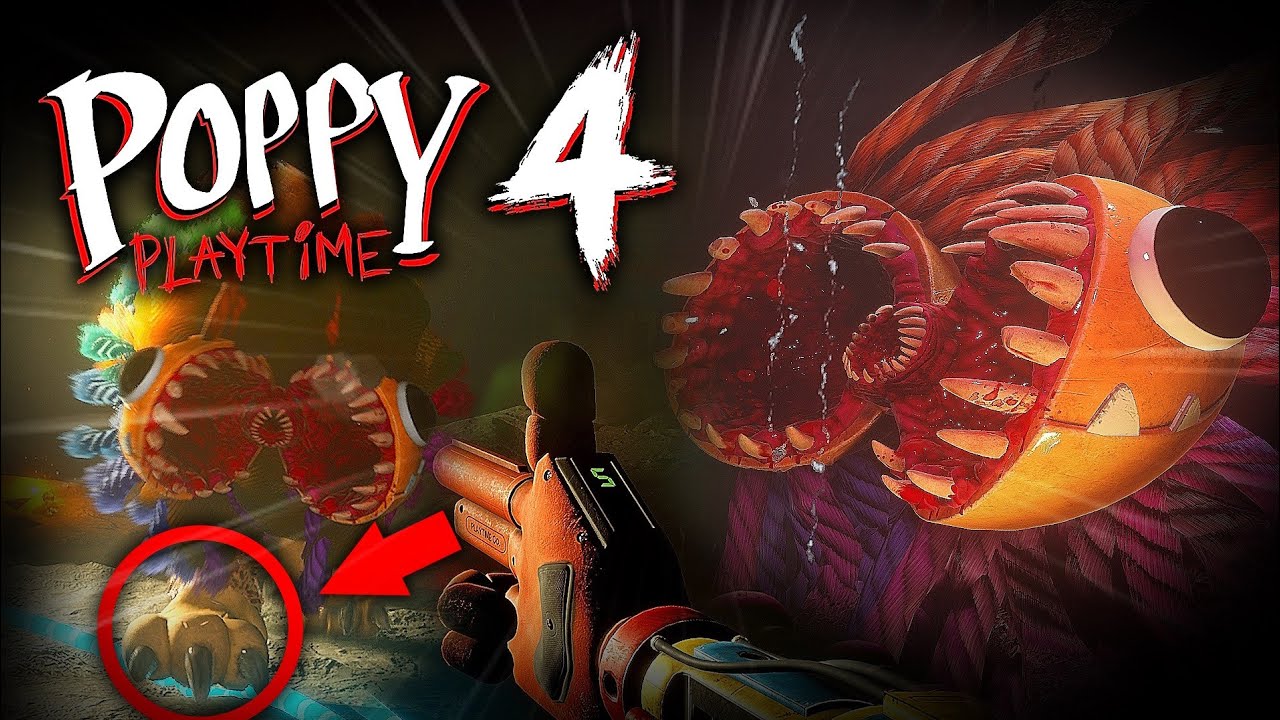 Poppy Playtime Chapter 4 Gameplay Teasers Analysis - YouTube