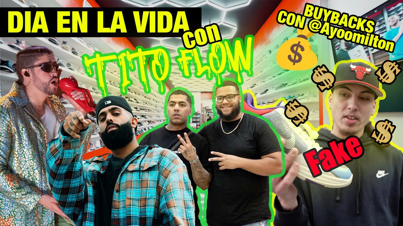 TITO FLOW EQUIPO DE ELADIO CARRION Y BAD BUNNY AMENAZZY PASA POR LA ...