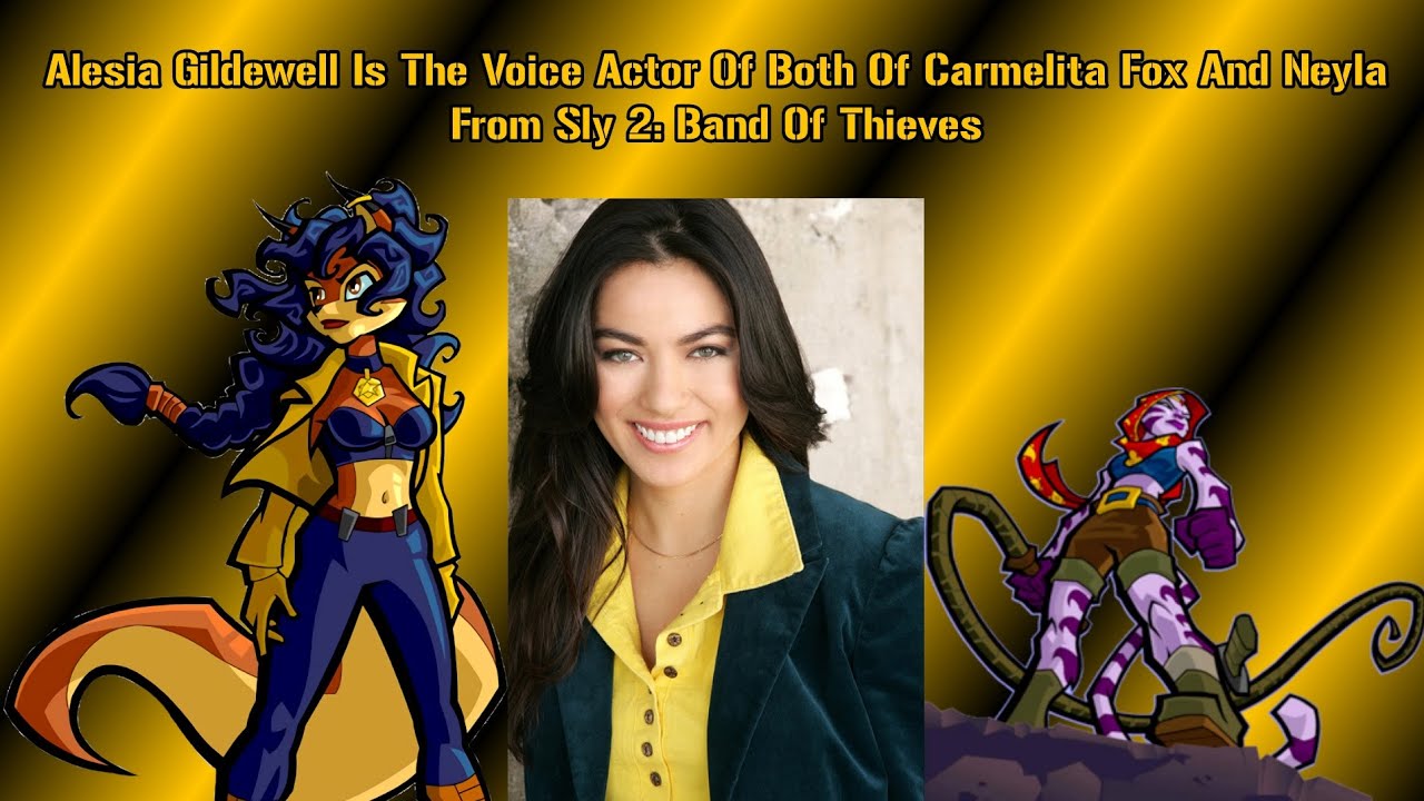 Alesia Gildewell Is The Voice Actor Of Both Of Carmelita Fox And Neyla ...