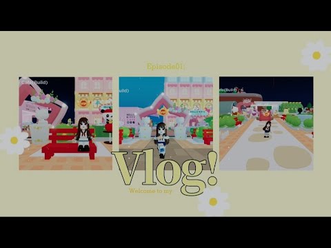 My Hello Kitty Cafe Tour Roblox | Floors 1-2 | Outdoor | Unfinished ...