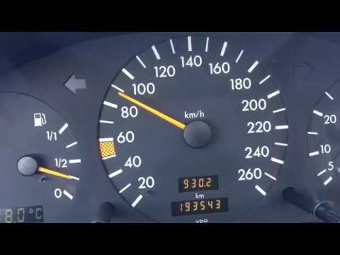Mercedes Benz C280 W202 0-180 km/h acceleration