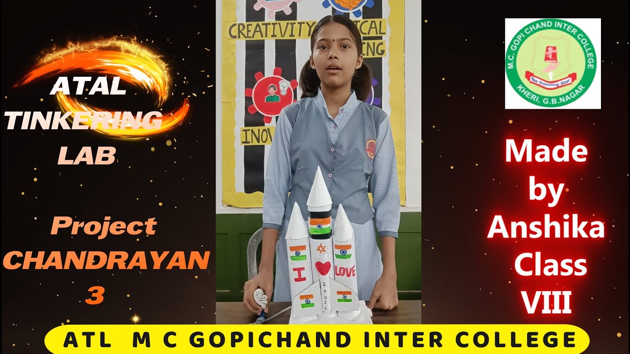Chandrayaan-3 Model in ATL Lab - YouTube