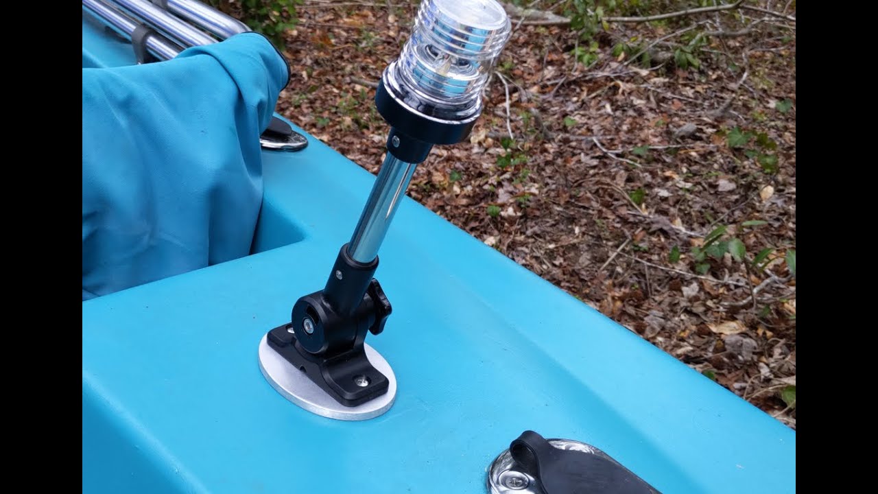 Custom Aluminum Stern Light Base - Made on A Cheap DIY CNC! - YouTube