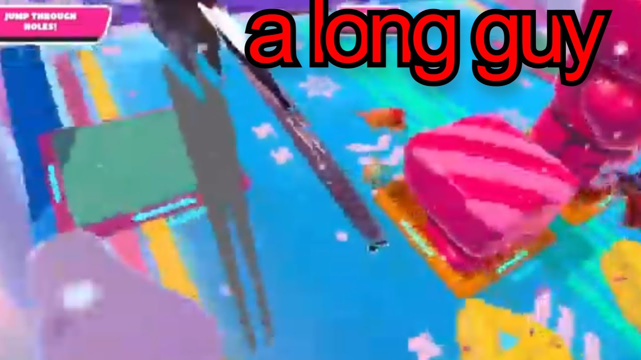 How to become a long guy in fall guys - YouTube