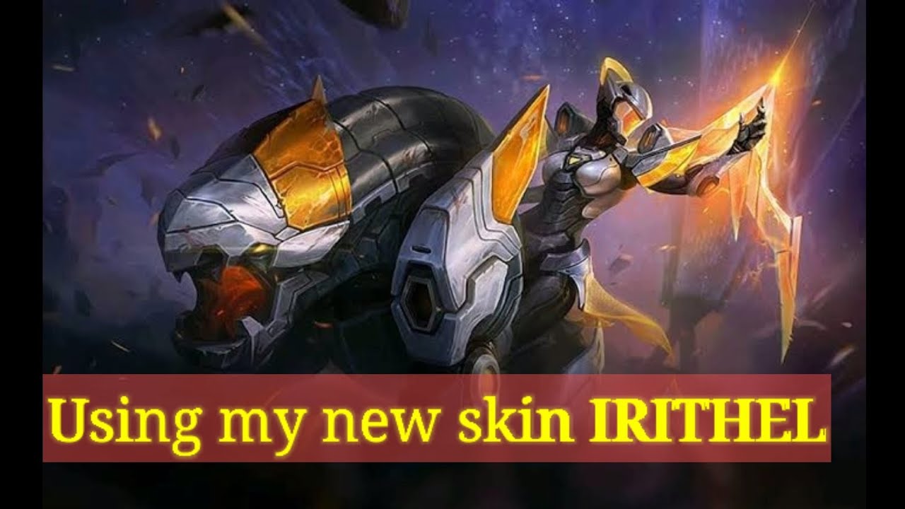 Using my new skin IRITHEL | Mobile Legends - YouTube