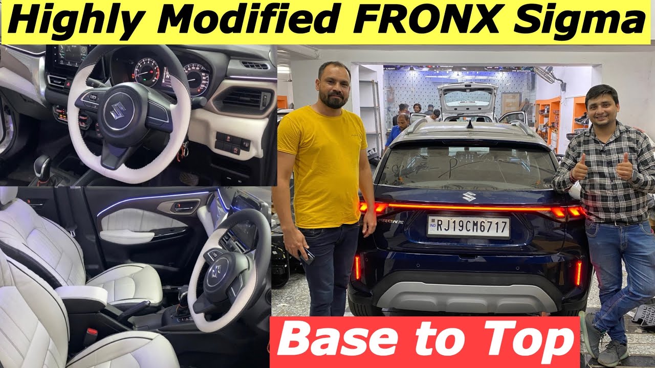 Highly Modified FRONX Sigma | Base To Top Modification in 1 Lakhs - YouTube