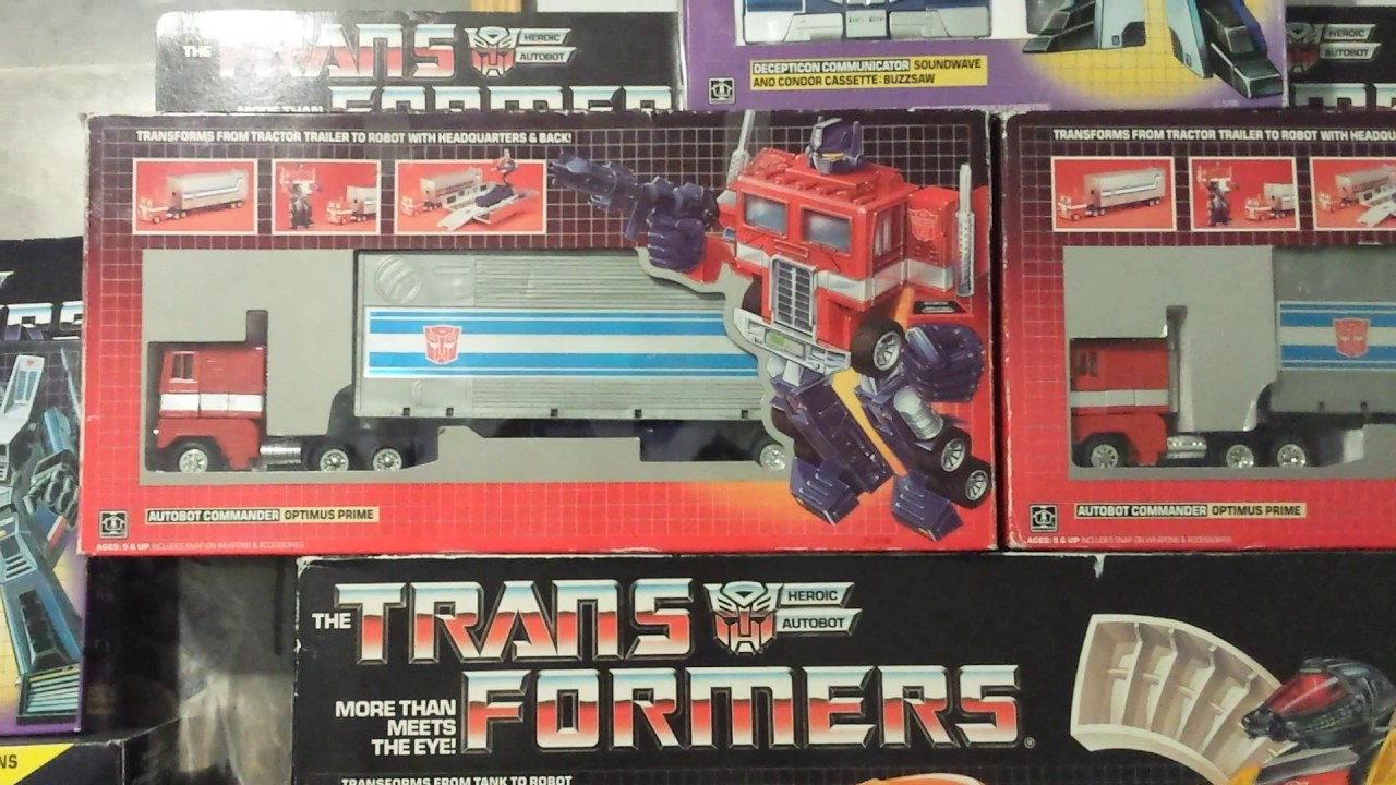 Transformers G1 vintage Collection - YouTube