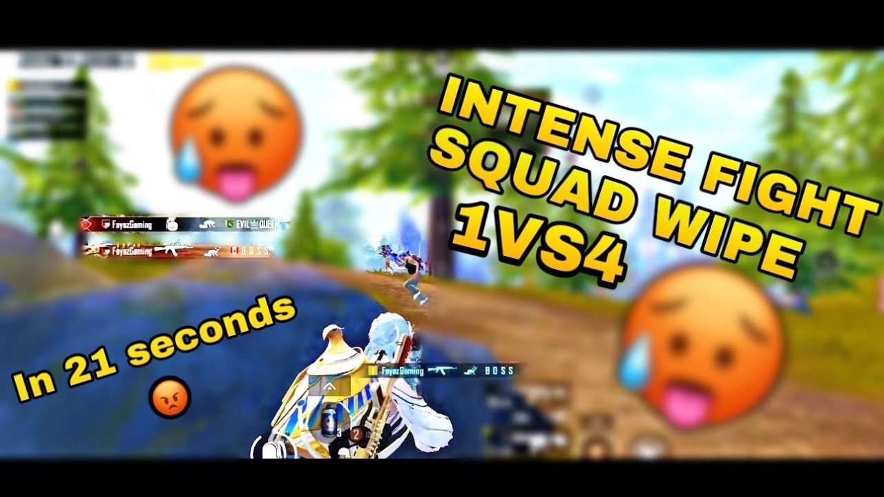 intense squad wipe and rush gameplay🥵check it out#gamingcommunity # ...