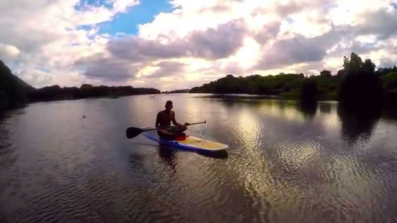 SUP Tamarin Bay - YouTube