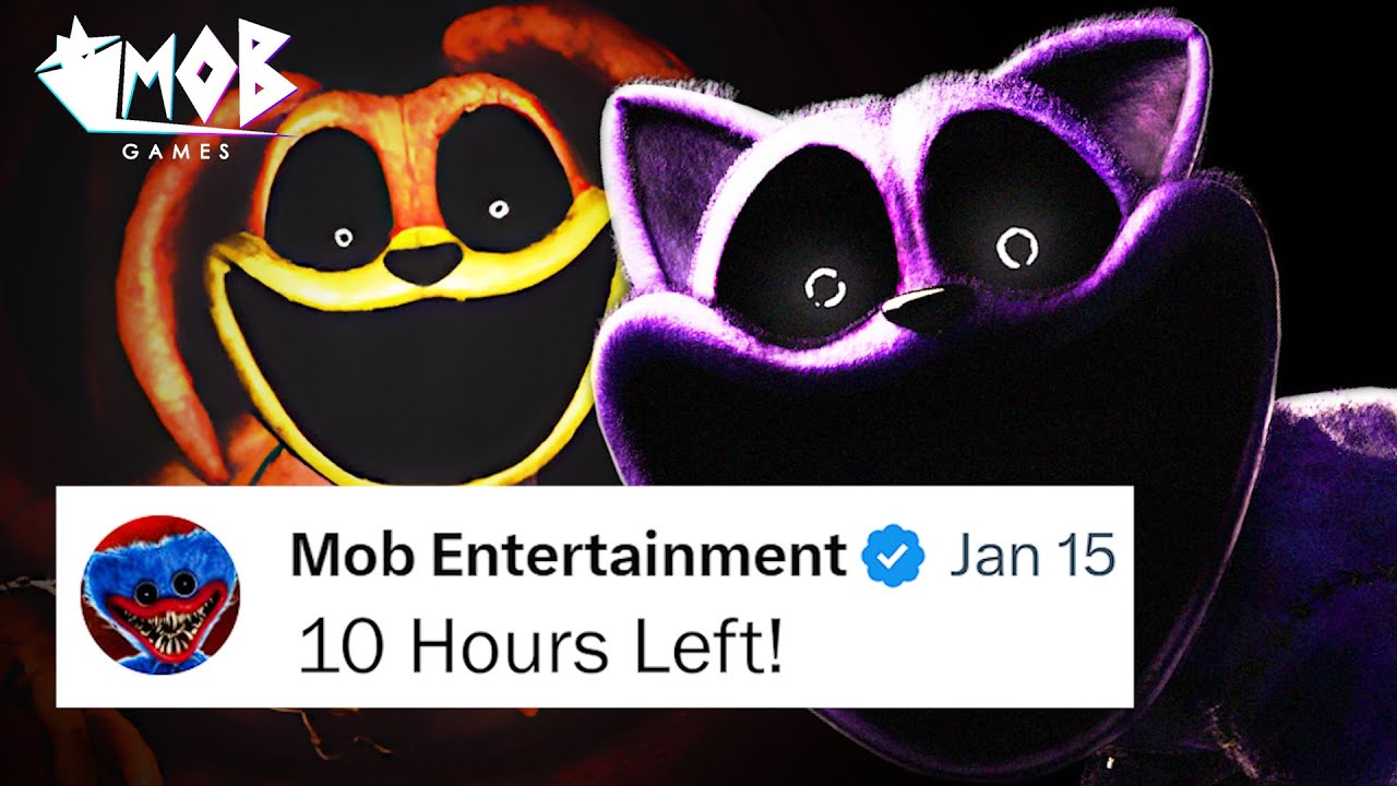 Poppy Playtime Chapter 3 - 10 Hours Left! (Mob Entertainment) - YouTube