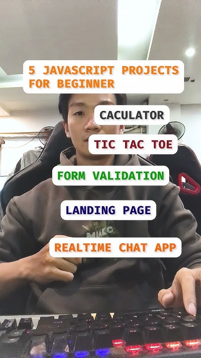 5 javascript projects for beginner | #him98dev - YouTube