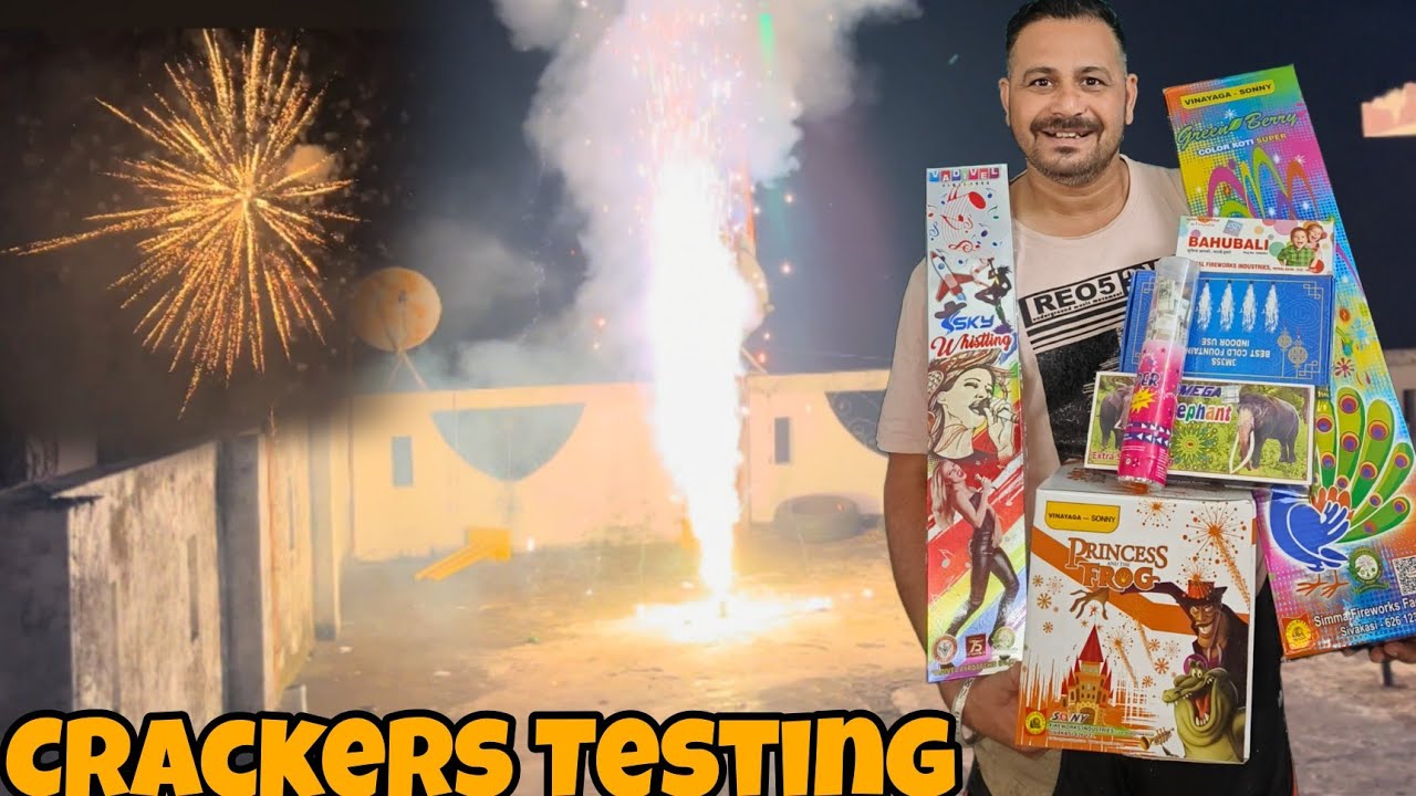 cheapest cracker Testing 2024 ️ biggest fireworks testing 😰 - YouTube