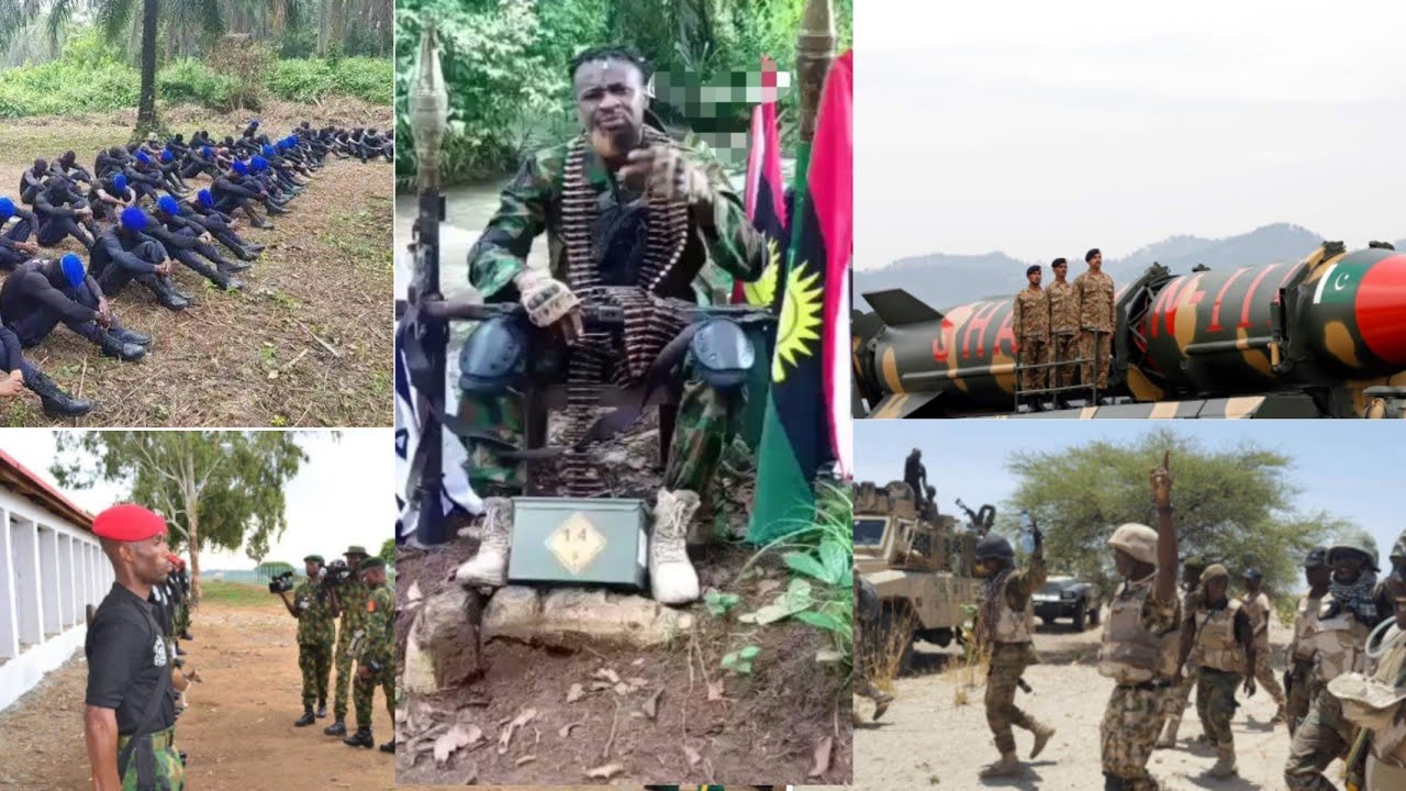 Video.. Biafra Army unveils their sophisticated armouries - YouTube