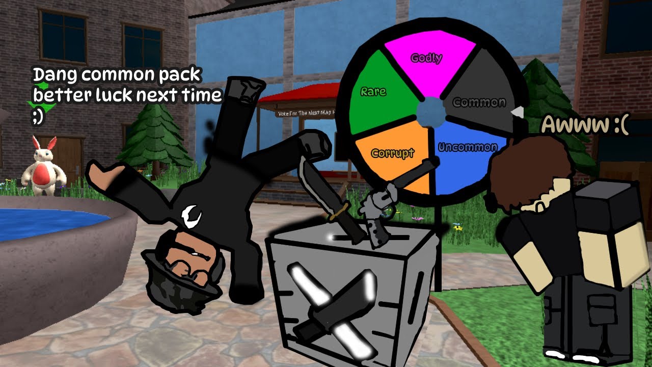 Part 2: Spin the Wheel to Unlock a Random MM2 Pack! - YouTube