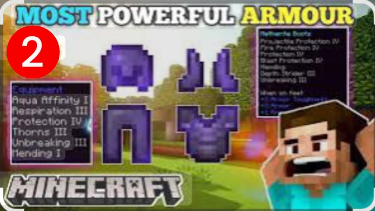 I found ultimate armour in Minecraft survival Part.2 - YouTube