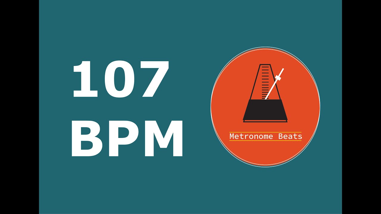 107 BPM - Metronome - YouTube
