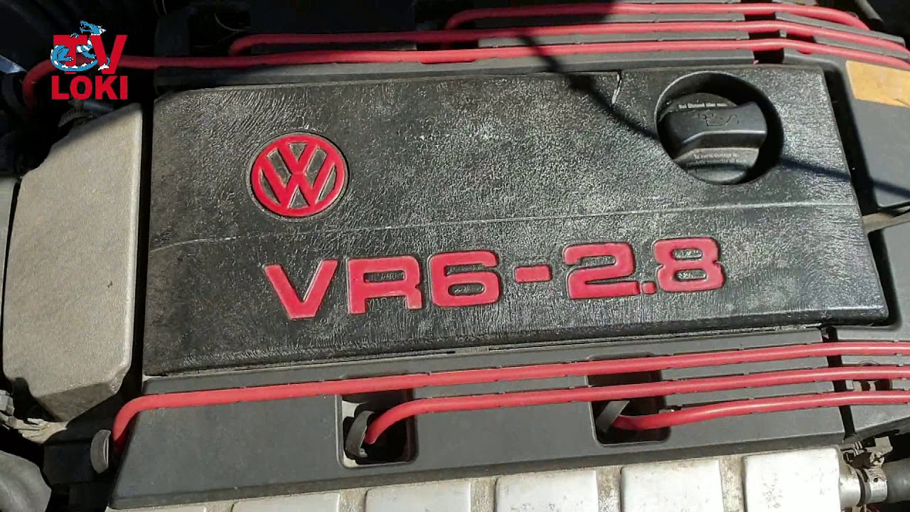 Volkswagen VR6 start engine - YouTube
